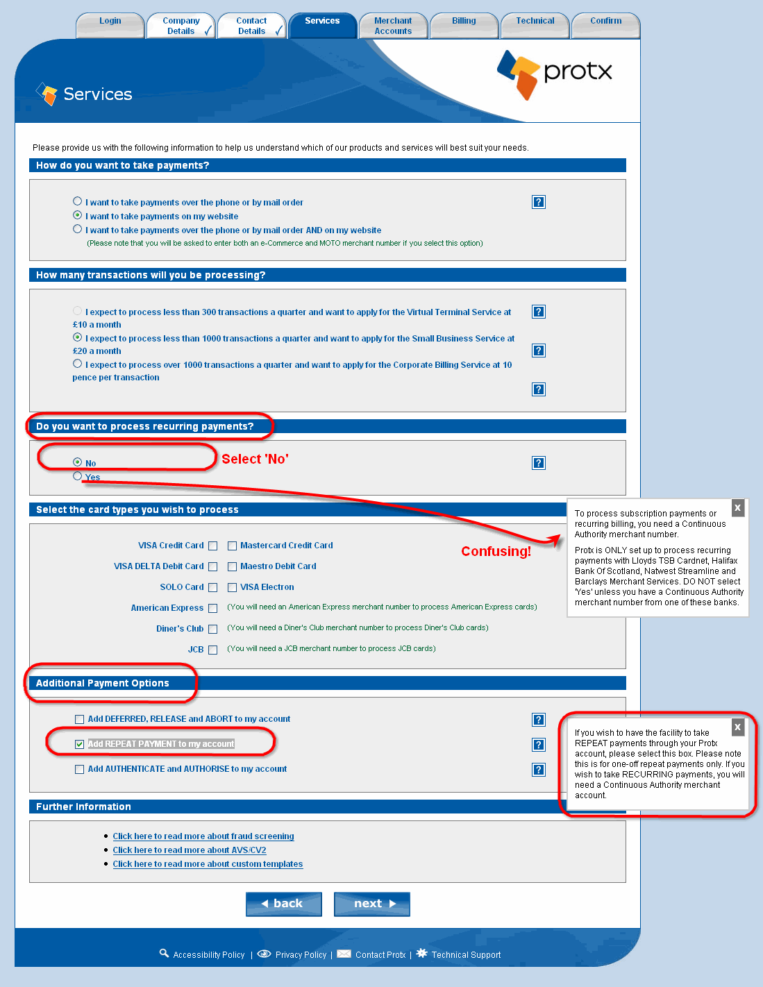 Protx Set-up - Overview | MemberGate Membership Site Software