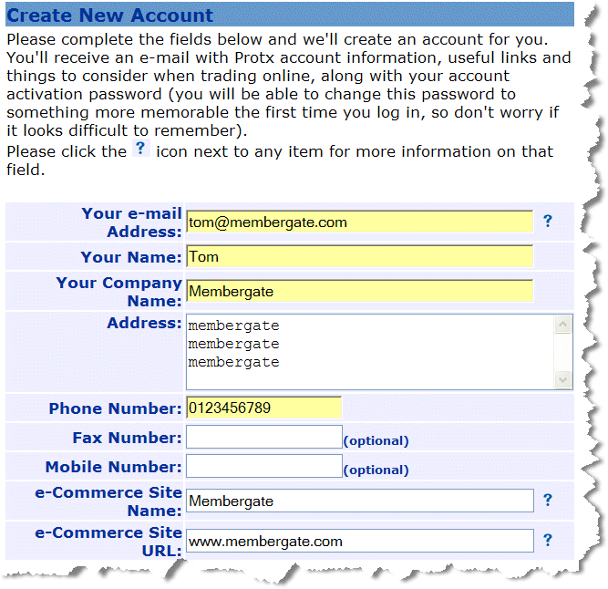 Protx Step-by-step - part1 | MemberGate Membership Site Software