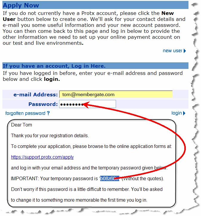 Protx Step-by-step - part1 | MemberGate Membership Site Software