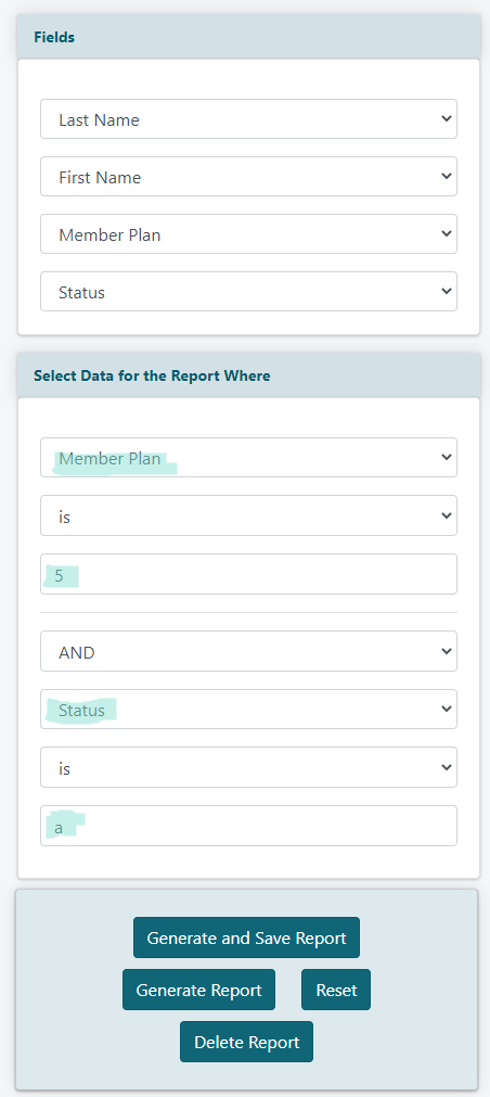 Run a Report of All Members in a Particular Member Plan | MemberGate ...